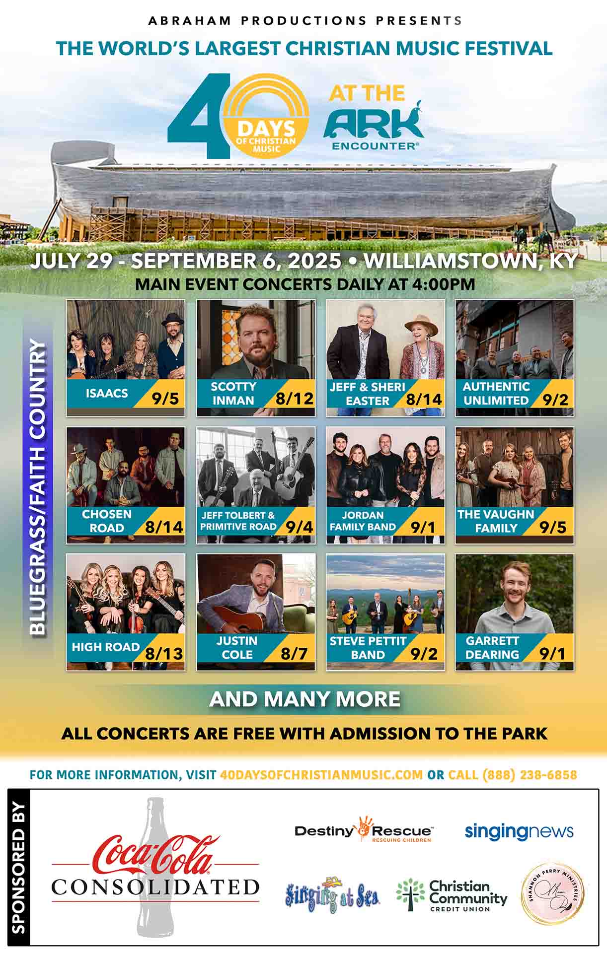 40 Days Of Christian Music | The World's Largest Christian Music Festival