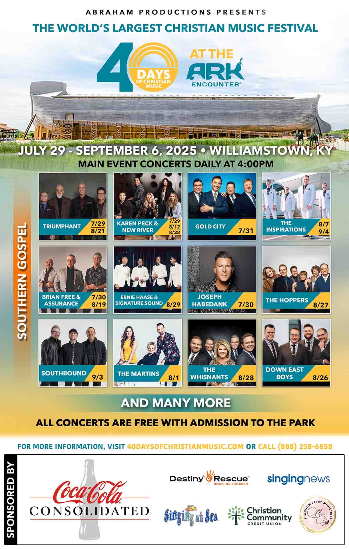 40 Days Of Christian Music | The World's Largest Christian Music Festival