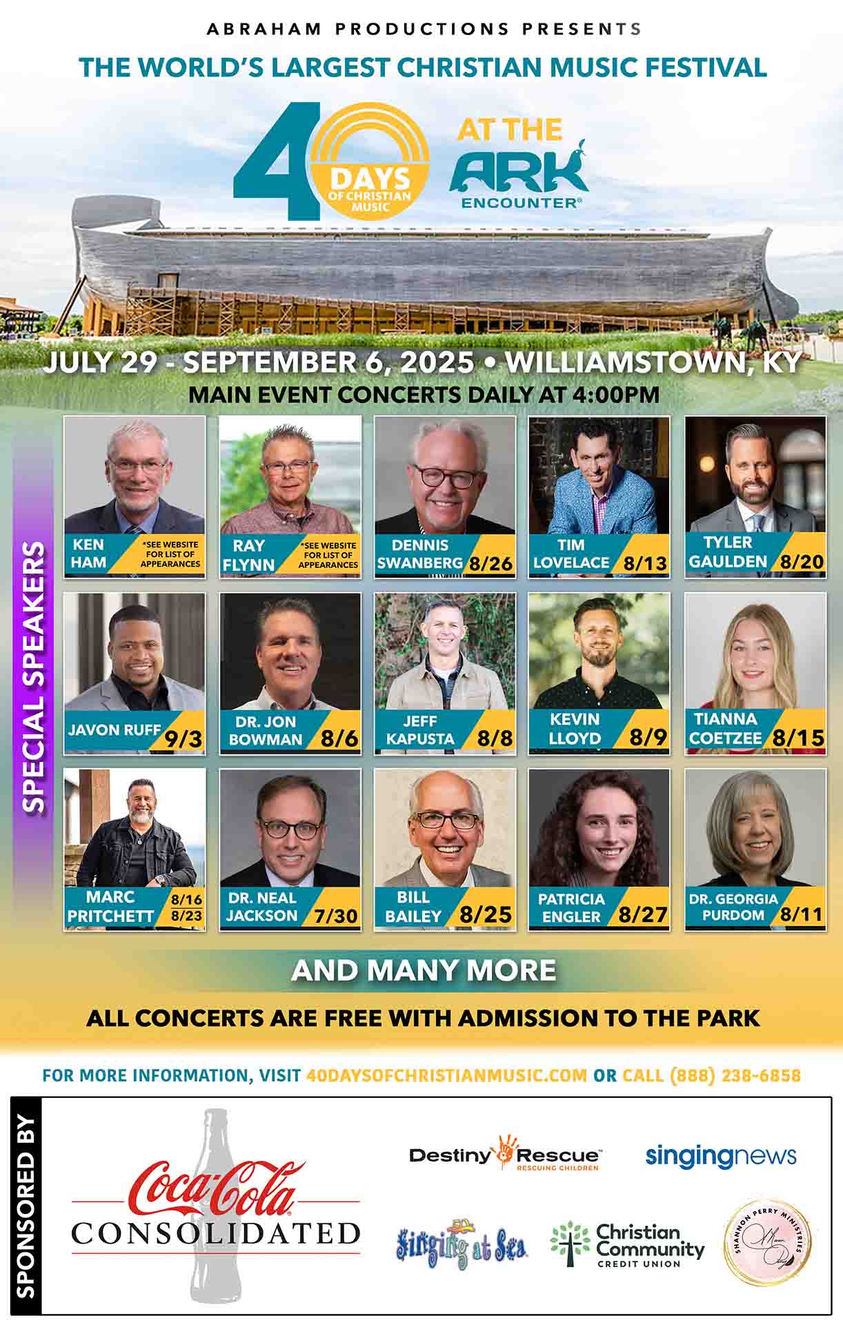 40 Days Of Christian Music | The World's Largest Christian Music Festival